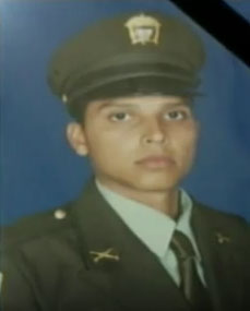 Patrullero Wilson Becerra Medina